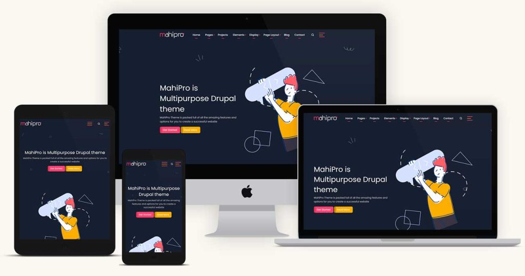 MahiPro – Modern Multi-purpose Premium Drupal 9, 10, 11 Theme – Drupar.com